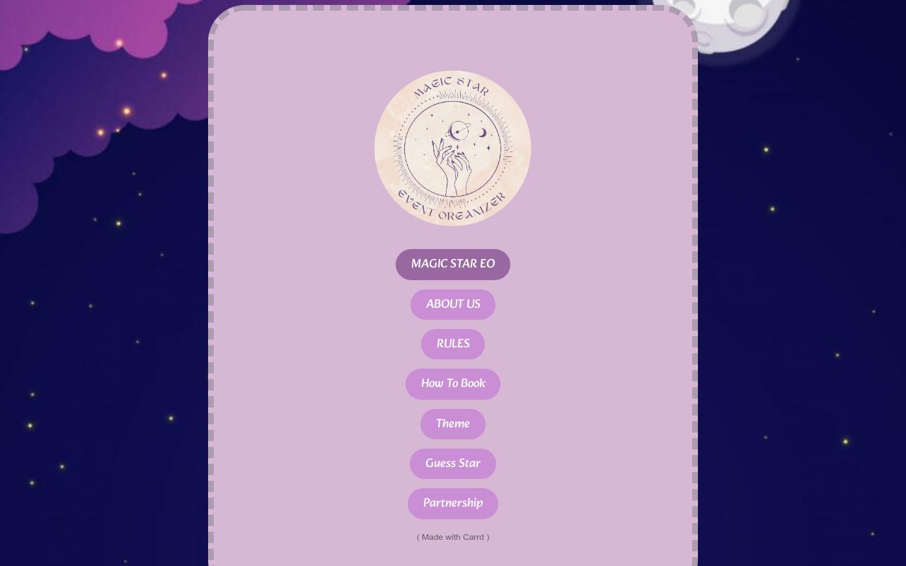 MAGIGSTAR CARRD